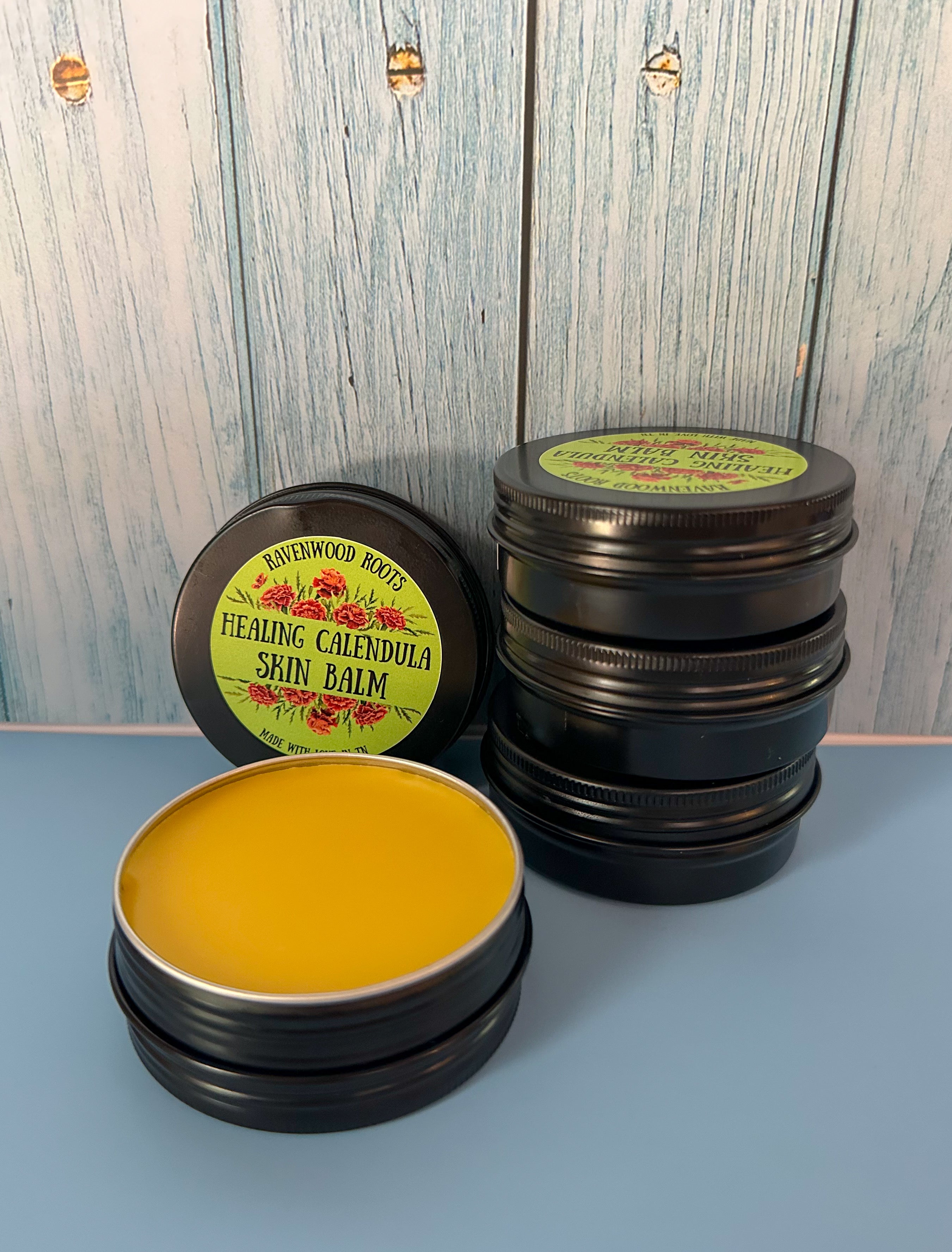 Healing Calendula Skin Balm – Ravenwood Roots LLC